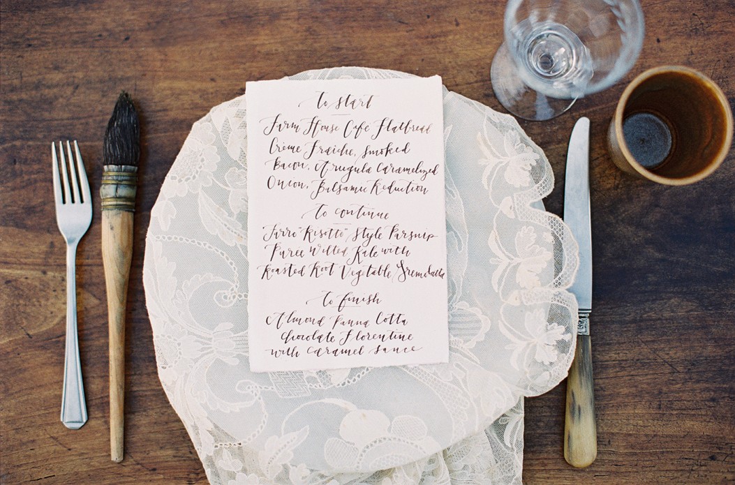 Rustic Italian Calligraphy Suite - la Happy Calligraphy & Custom Paper ...