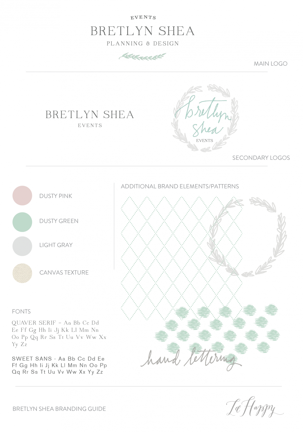 Bretlyn Shea Events - la Happy Calligraphy & Custom Paper Goods