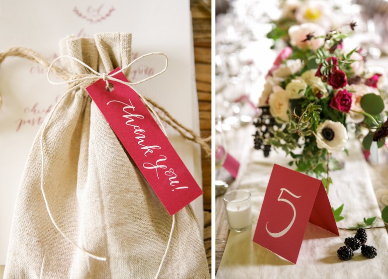 Bachelorette Wedding - Desiree + Chris - la Happy Calligraphy & Custom ...