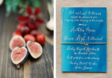 Kat & Aaron - Maui, Hawaii - la Happy Calligraphy & Custom Paper Goods